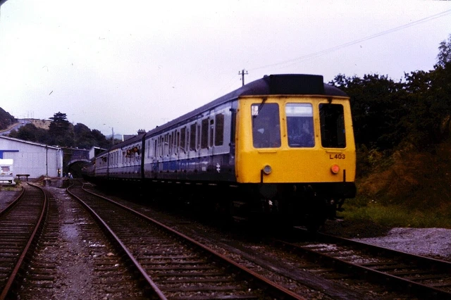 ORIGINAL 35MM SLIDE, class 117 DMU Set L403 (51336/59478/51378 ...
