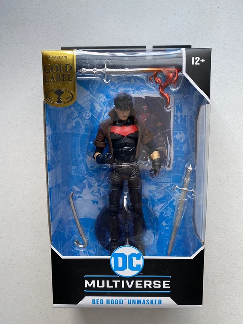 MCFARLANE DC MULTIVERSE RED HOOD Unmasked Exclusive Gold Label Action Figure EUR 36,41 - PicClick IT