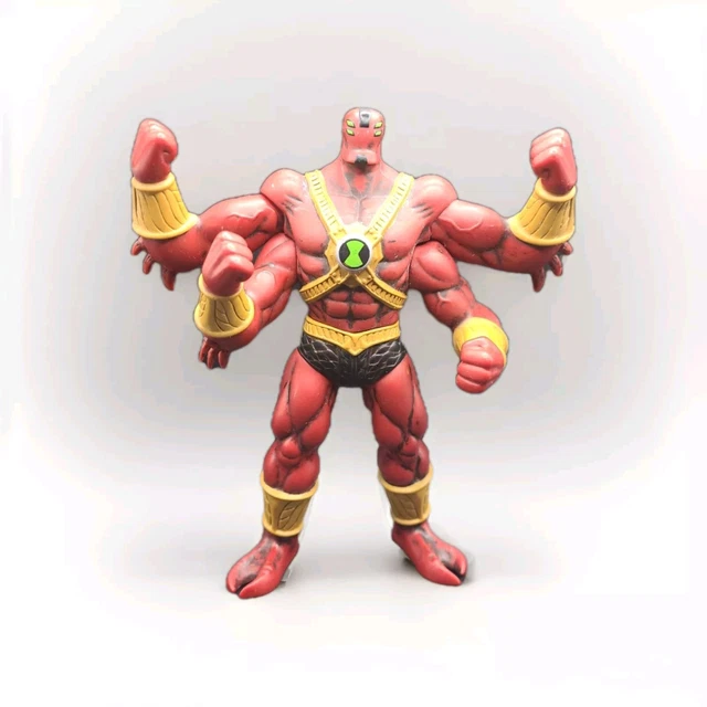 7& BEN 10 Hyper Alien Omniverse Four Arms Action Figure Bandai 2010 ...