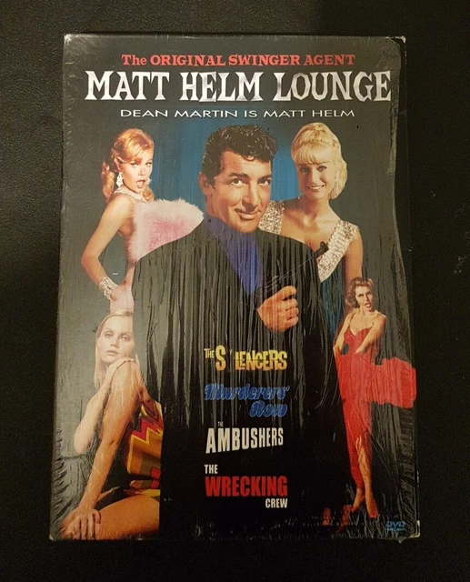 MATT HELM LOUNGE[DEAN Martin] (R1 U.S. Imported 4×DVD BOXSET, 2005) £9. ...