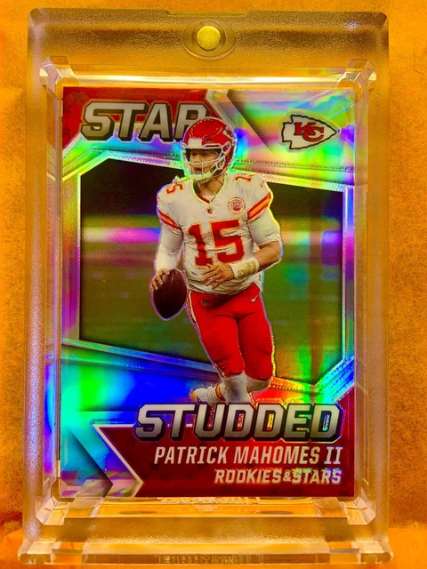 PATRICK MAHOMES Rare Prizm Carte Réfracteur Ssp Invest Chefs Étudiée ...