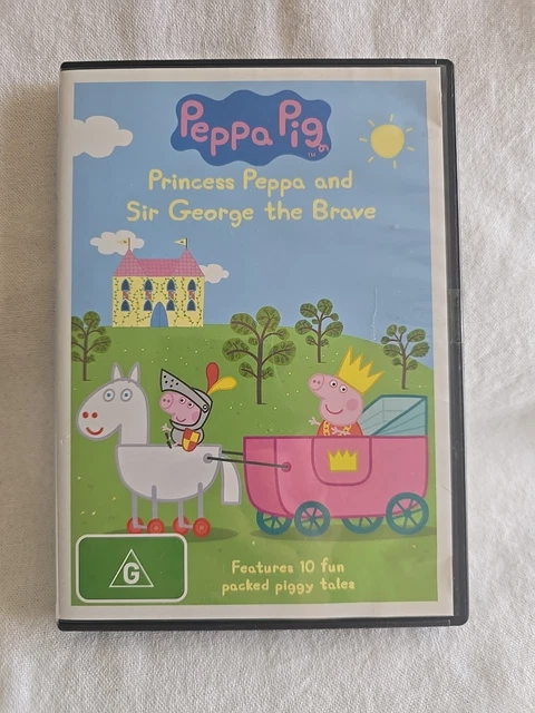 PEPPA PIG-PRINCESS PEPPA & Sir George the Brave (DVD, 2009) Cartoon ...