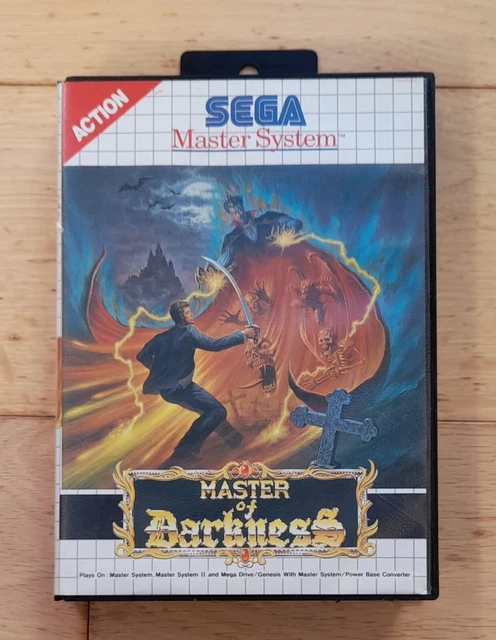 MASTER OF DARKNESS Sega Master System Game PAL Working Boxed Manual £90 ...
