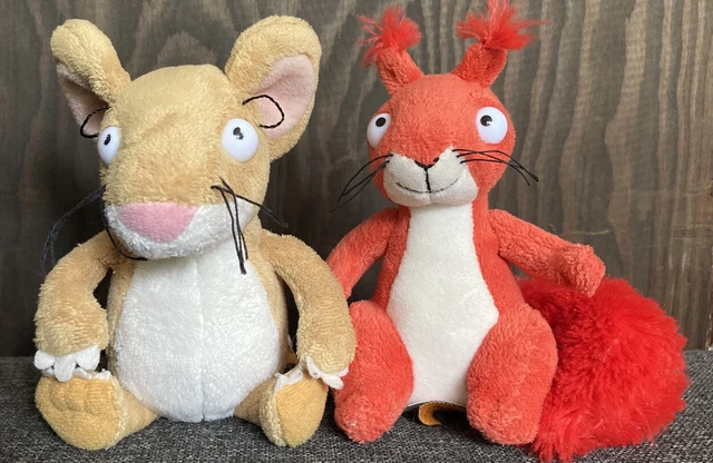 THE GRUFFALO Aurora Soft Toy Bundle Squirrel And Mouse Characters. 2010 ...