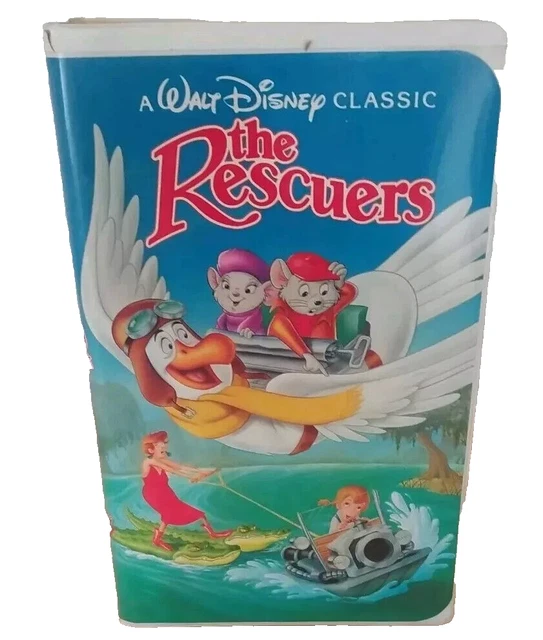 THE RESCUERS, A Rare Vintage VHS 1992 Black Diamond Classic Disney ...