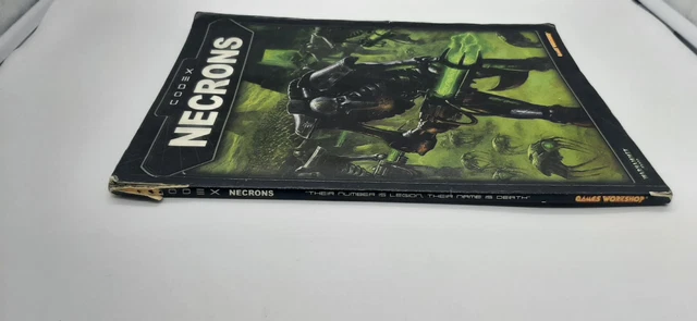 CODEX NECRONS 3RD Edition, Rough, Warhammer 40k $1.99 - PicClick CA