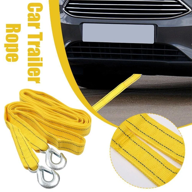OFF-ROAD TOWING ROPES Trailer Winch Cable Belt Car Traction Tow Rope ...