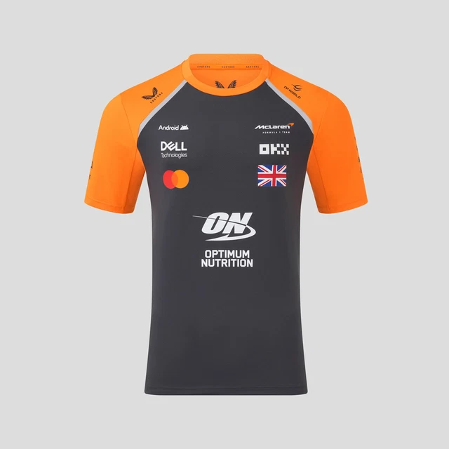 MCLAREN RACING F1 Official Team 2025 Set Up T-Shirt Lando Norris Mens ...