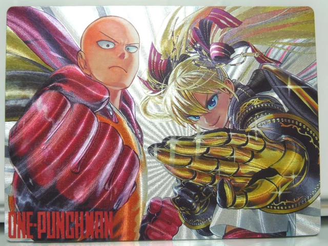 XXL FORMAT ONE Punch Man crossover Street Fighter Broken Flash Card EUR ...