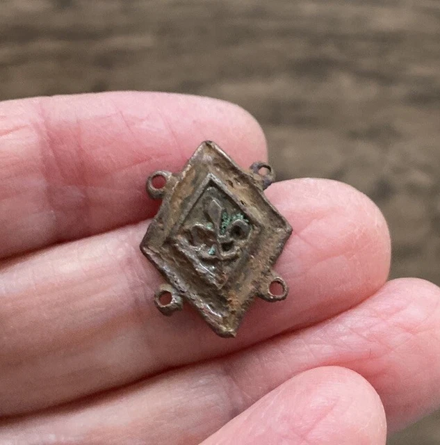 MEDIEVAL. 14TH CENTURY. Bronze Mount. With Fleur-De-Lis Design. £35.00 ...