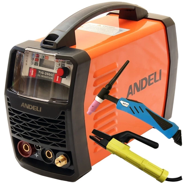 ANDELI 200AMP DC Inverter TIG Welder/Cold TIG/Clean/MMA 4 in 1 Welding ...