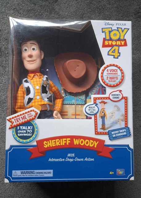 TOY STORY 4 Talking Sheriff Woody DISNEY PIXAR $350.00 - PicClick AU