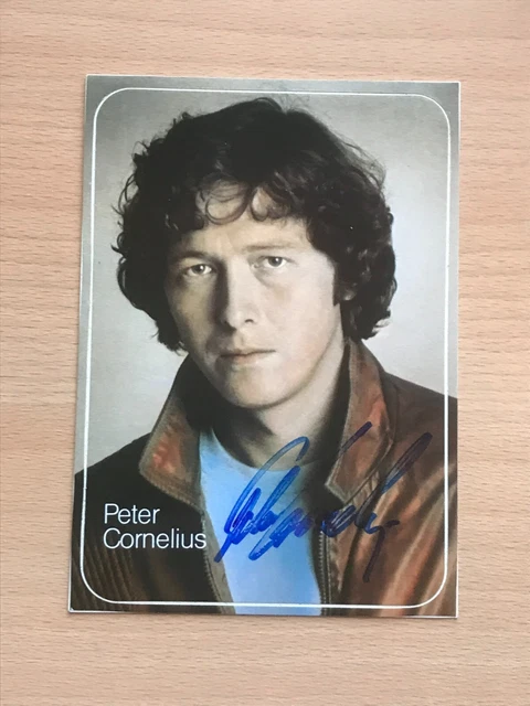 PETER CORNELIUS AUTOGRAMMKARTE orig. signiert - TV FILM MUSIK #1829 EUR ...