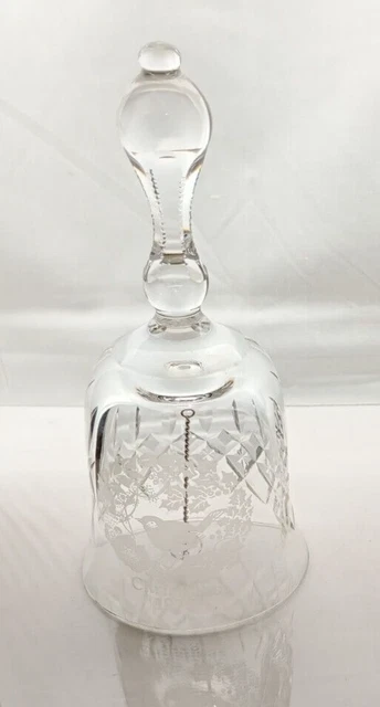 VINTAGE THOMAS WEBB Crystal Glass Bell Christmas 1978 England £21.51 ...