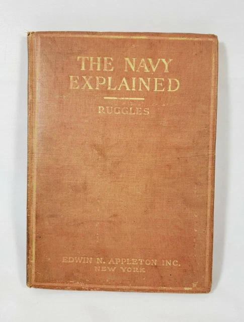 RARE BOOK – The Navy Explained WW1 Logan Ruggles Comic Artwork £34.71 ...