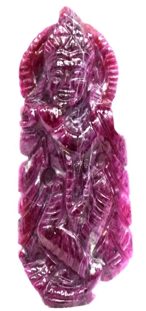 IDOLE DE LORD Krishna En Pierre Précieuse De Rubis Naturel - 29,75 Carats EUR 172,30 - PicClick FR