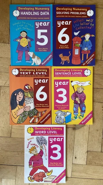 NEW 5X DEVELOPING LITERACY & NUMERACY YEAR 3 5 6 TEACHERS PHOTO ...