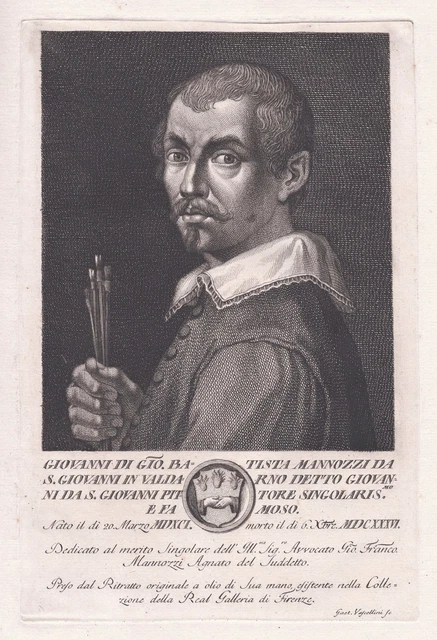 GIOVANNI DA SAN Giovanni Italian painter Maler pittore Firenze Baroque ...