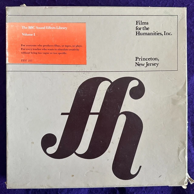 BBC SOUND EFFECTS Library Vol.1 Box Set 18LP '83 Films For The ...