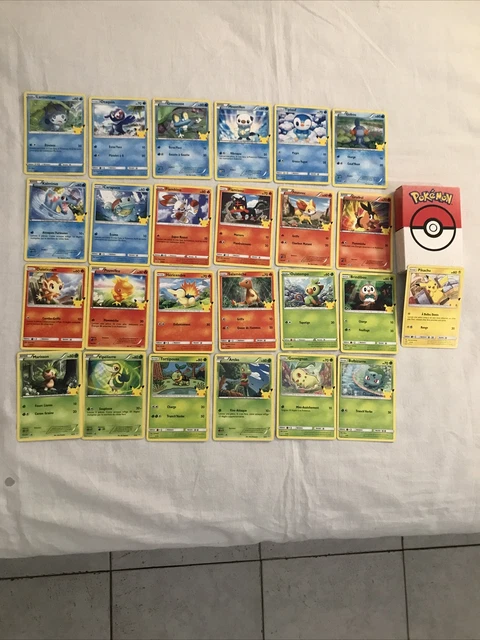 CARTES POKÉMON ANNIVERSAIRE 25 Ans Macdo - Pokémon 2021 Fullset + Étui ...
