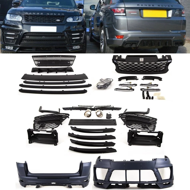 RANGE ROVER SPORT L494 2014-17 Full Body Kit W/ Black Gloss Grilles ...