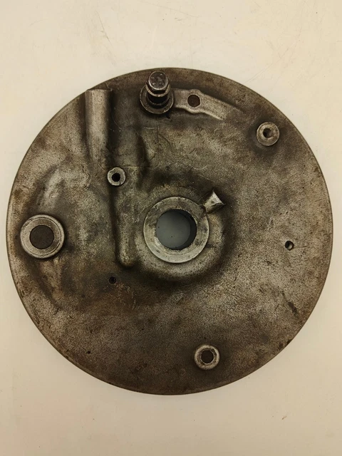 WW2 ORIGINAL BRAKE Plate BMW R75 WH Wehrmachtsgespann Bremsankerplatte ...