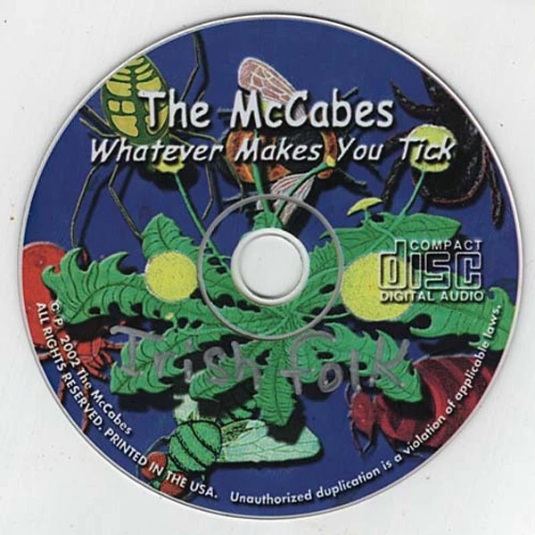 WHATEVER MAKES YOU Tick ~ The McCabes ~ Folk, World, & Country ~ CD ...