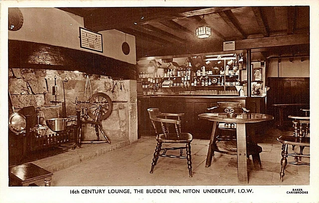 CARTE POSTALE ISLE Of Wight Niton Undercliff - The Buddle Inn - The ...