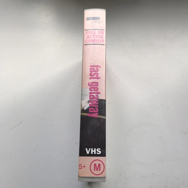 FAST GETAWAY 1991 VHS Big Box Corey Haim Cynthia Rothrock Big Box Ex ...