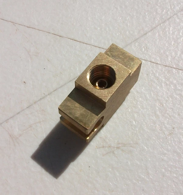 GENUINE NOS NEW Old Stock Brake Pipe Joiner Union Block Ej Eh Holden ...