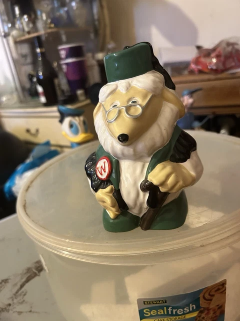 VINTAGE COLLECTABLE WOMBLES Great Uncle Bulgaria Money Box in good ...