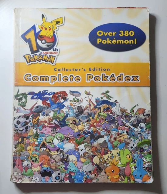 POKÉMON 10TH ANNIVERSARY Collector's Edition Complete Pokedex Soft ...