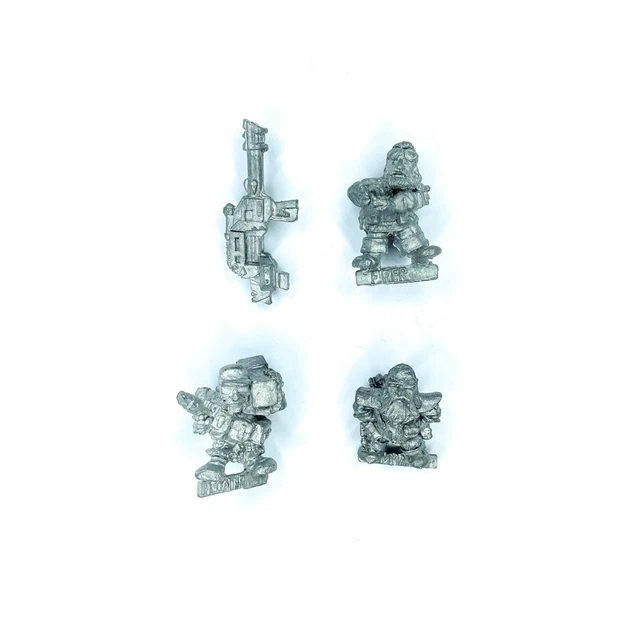WARHAMMER 40K - Rogue Trader - Squat Heavy Weapon Squad Las Cannon OOP ...