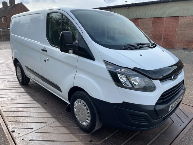 FORD*TRANSIT*CUSTOM*SWB*114K MILES*SERVICE*LONG MOT*EURO6*NO Vat £6,995 ...