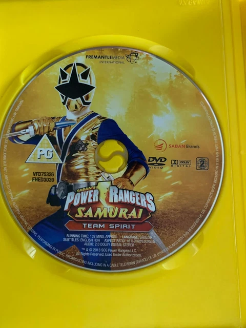 POWER RANGERS DVD Samurai Team Spirit Culte Enfants Série TV EUR 8,80 ...