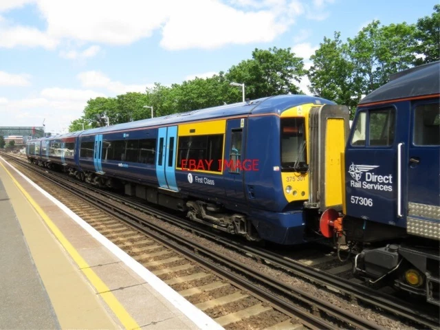 PHOTO (2) Class 57 57306 + 375301 At Wandsworth Road 16/05/15 Working ...