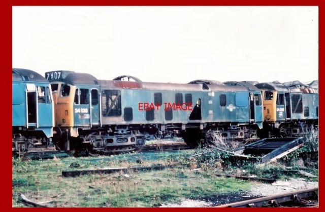 PHOTO CLASS 24 Loco No 24136 Scrapped £1.85 - PicClick UK