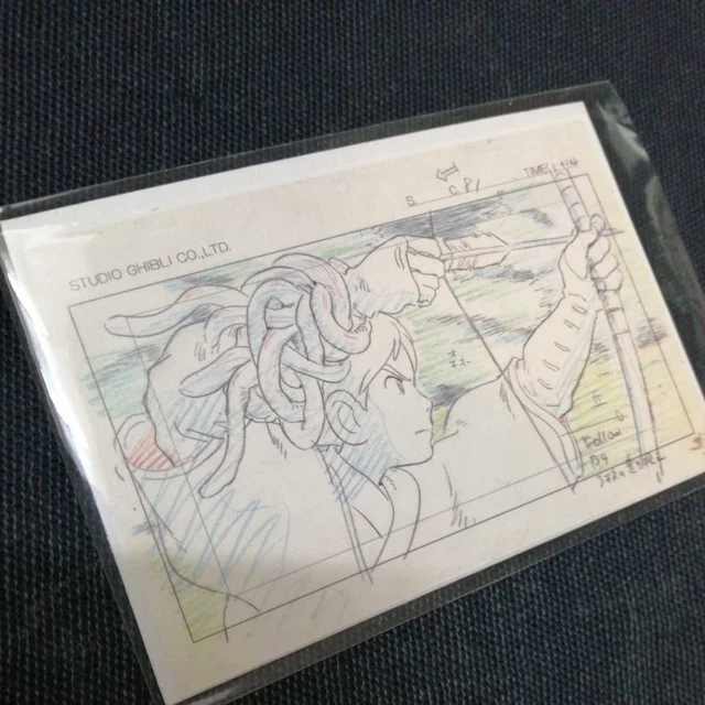 STUDIO GHIBLI PRINCESS Mononoke layout card poster Hayao Miyazaki 04 £ ...