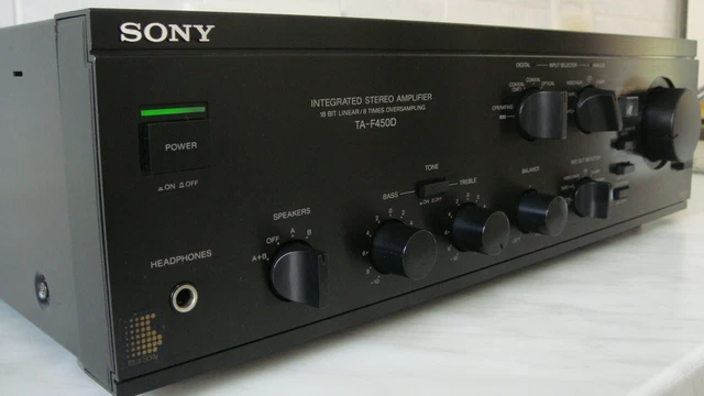 SONY TA F 450D Hifi Digital Verstärker - revidiert und geprüft EUR 148 ...