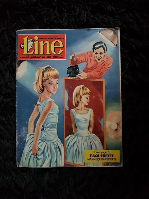 ANCIENNE REVUE LINE le journal des chics filles RECUEIL N°179 ...