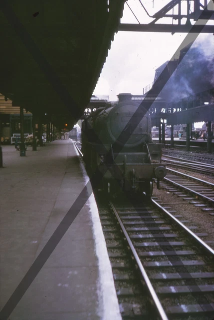 RAILWAY LOCOMOTIVE 35MM Slide – Lms Black 5 45284 At Manchester ...