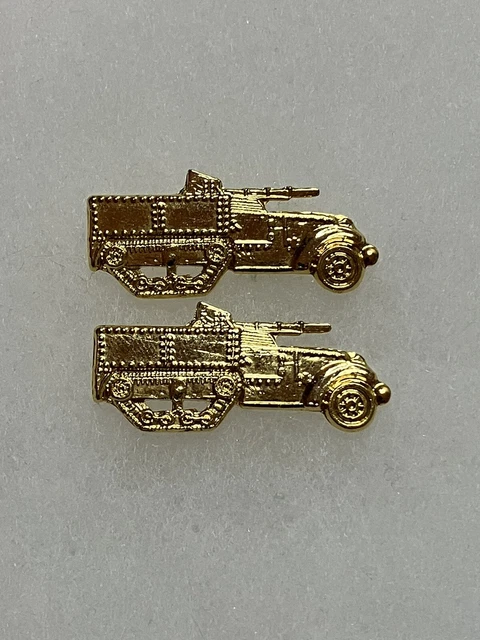 WW2 US ARMY Tank Destroyer Officer Insignia Pins $29.99 - PicClick