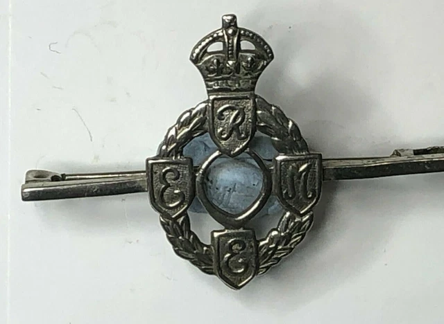 WW2 REME ROYAL Electrical & Mechanical Engineers Sweetheart Brooch ...