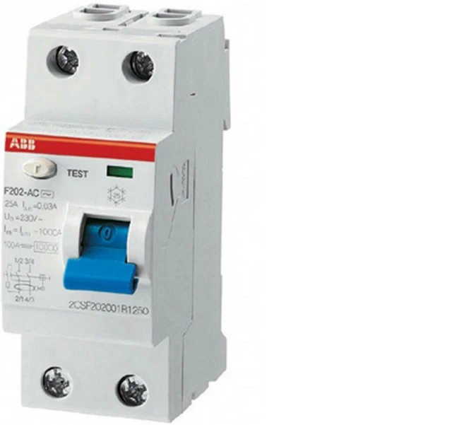 F202 AC 25A 30MA Interrupteur Différentiel Pur 2P - ABB F202AC25/003 EUR 34,35 - PicClick FR