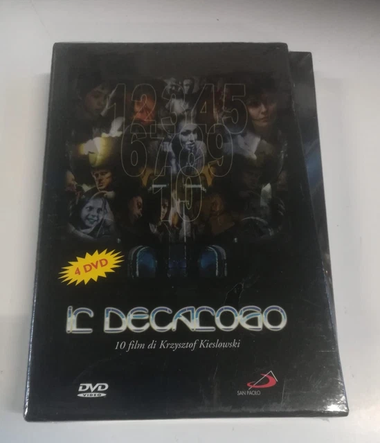 IL DECALOGO DI Kieslowski RARO BOX 4 DVD 1a stampa SAN PAOLO ...