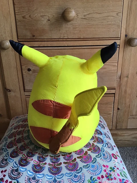 1998 JAPANESE POKEMON Pikachu Nintendo Game Freak Puffy Soft Plush Toy ...