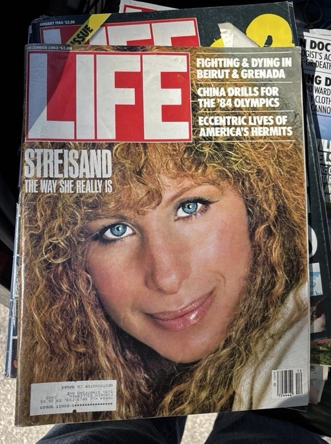 LIFE MAGAZINE DECEMBER 1983 Barbra Streisand Beirut & Grenada China 84 ...