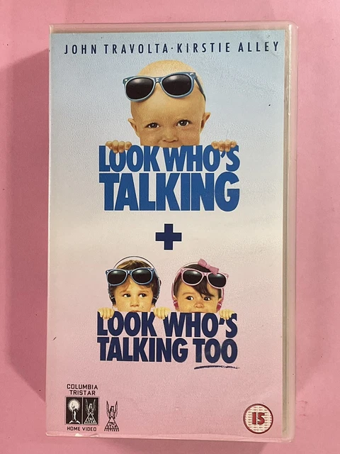 LOOK WHO’S TALKING, Look Who’s Talking Too, VHS Video, Cert 15 £4.00 ...