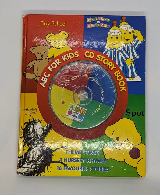 ABC FOR KIDS CD Story Book Spot Bananas in Pyjamas Hairy Maclary Play ...