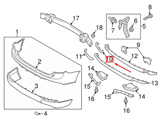 NEW VOLVO XC90 Mk2 Rear Left Bumper Reflector 31468556 $84.52 - PicClick AU